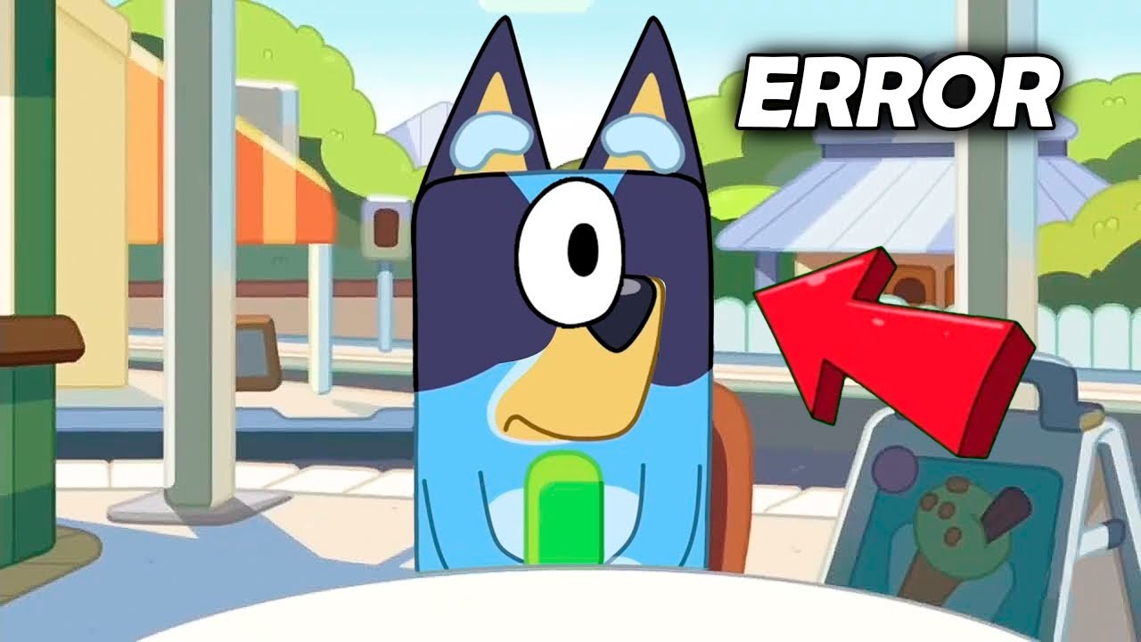 New Errors In Bluey You NEVER Noticed - YouTube