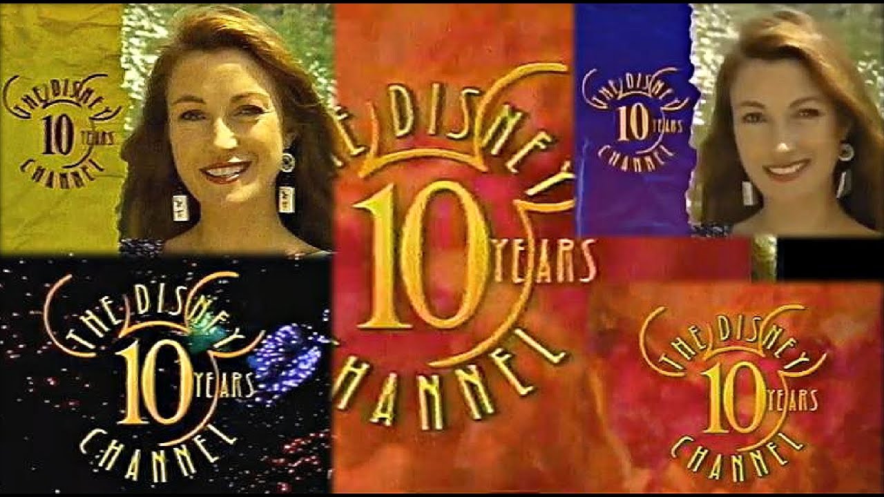 Disney Channel 10th anni wknd celeb congrats, promos April 17, 1993 ...