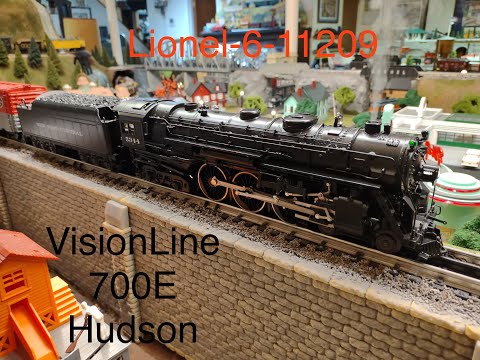 Lionel VisionLine 700E Hudson 4K - YouTube