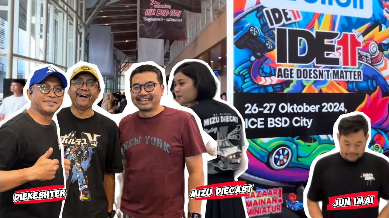 Ada apa ajah sih di Diecast Expo IDE 2024 - ICE BSD ‼️Pameran Diecast ...