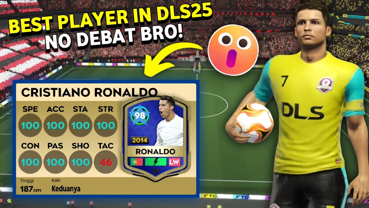 CRISTIANO RONALDO THE BEST PLAYER IN DLS 25 - YouTube