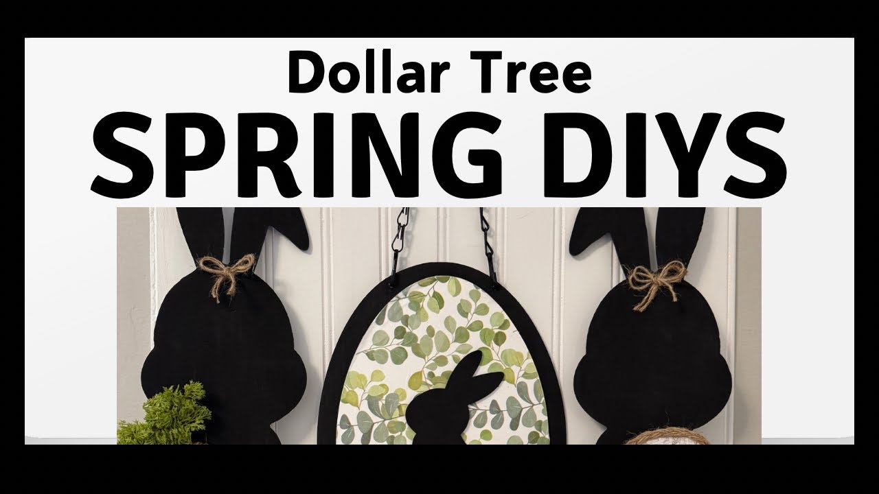 DOLLAR TREE SPRING DIYS|EASY HIGH-END BUDGET FRIENDLY SPRING DECOR ...