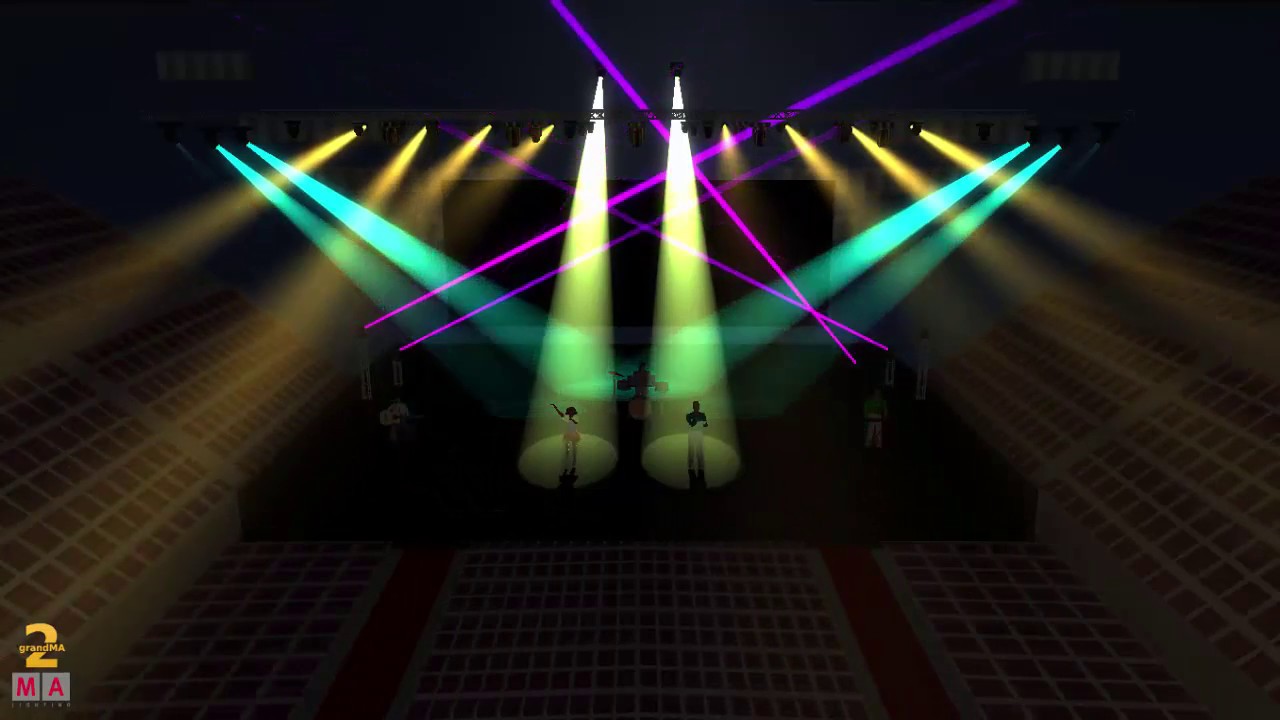 GrandMA2 TimeCode | Visualization MA 3D | Paras Jhalani - YouTube