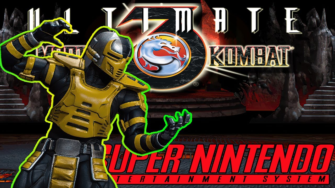 UMK3 SNES - ULTIMATE MORTAL KOMBAT 3 SUPER NINTENDO - CYRAX GAMEPLAY ...