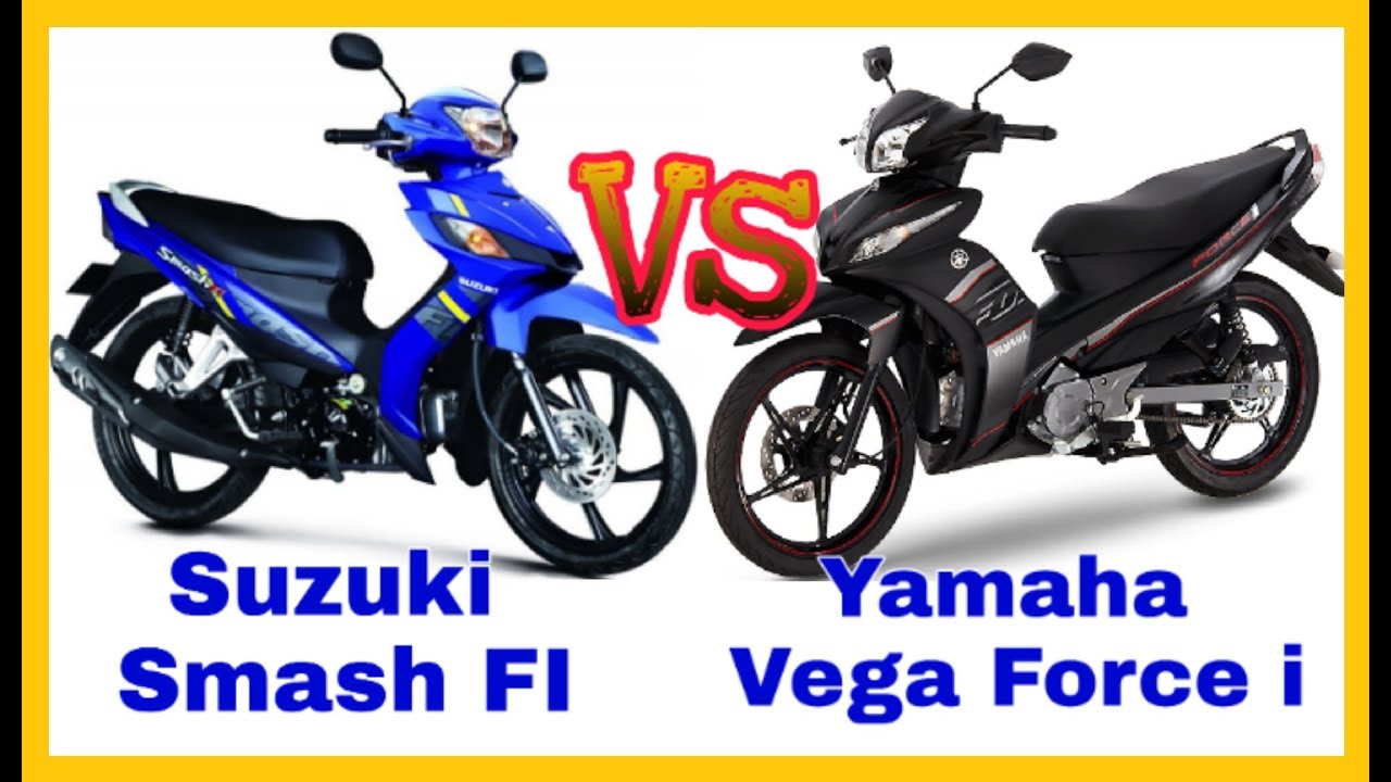 Suzuki Smash Fi Vs Yamaha Vega Force i/Jupiter Z | Specs Comparison ...