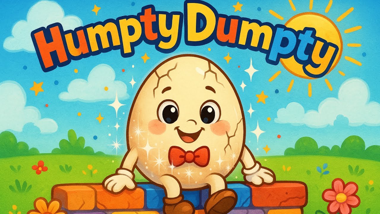 Humpty Dumpty | Classic Animated Nursery Rhyme for Kids | Sing-Along ...