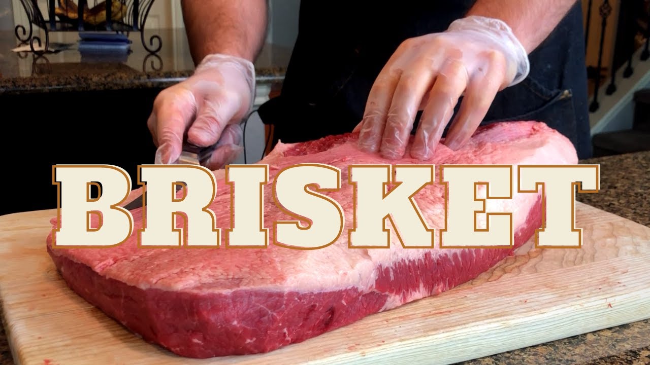 How To Trim A Brisket Properly Youtube