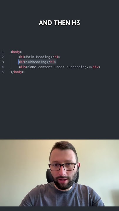 Do you know HTML well? Try your knowledge with this quick exercise! #dev #coding #html - YouTube