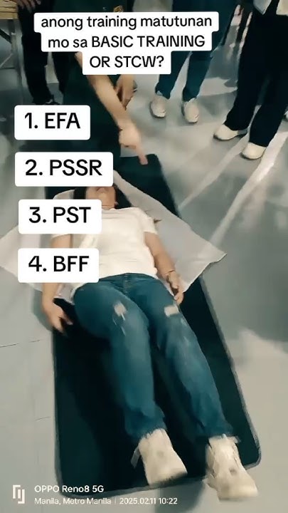 MGA DAPAT MATUTUNAN SA BASIC TRAINING OR STCW. - YouTube