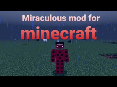 Minecraft Miraculous Ladybug and Catnoir mod showcase - YouTube