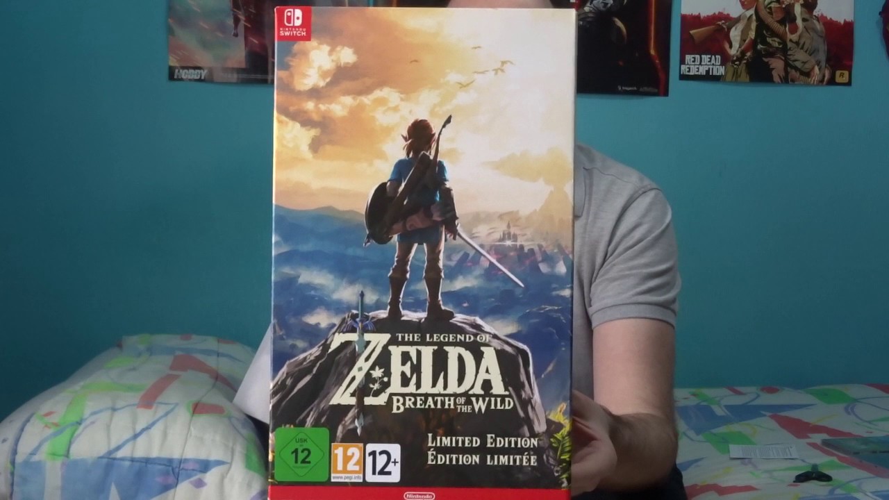 Unboxing The Legend Of Zelda Breath Of The Wild Limited Edition