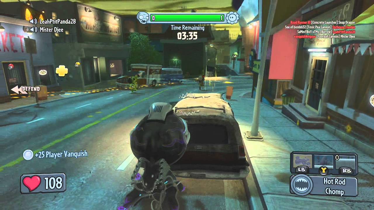 Plants vs Zombies Garden Warfare All Chomper's Unlocked and Complete ...