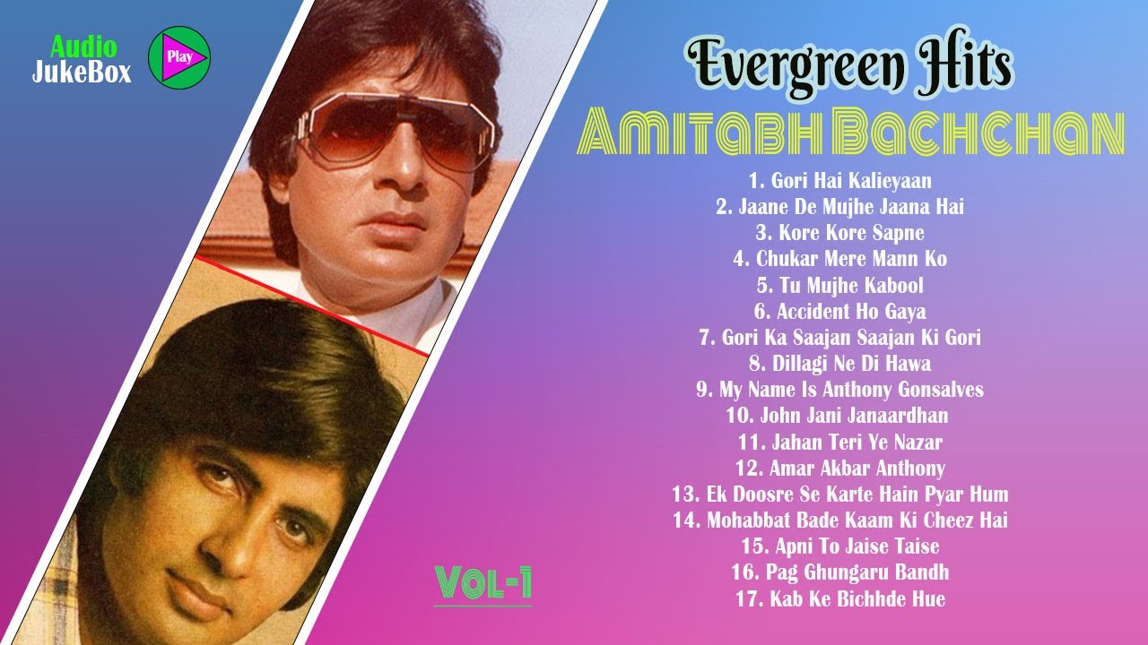 Amitabh Bachchan Songs | Amitabh Bachchan hit songs | Amitabh Bachchan ...