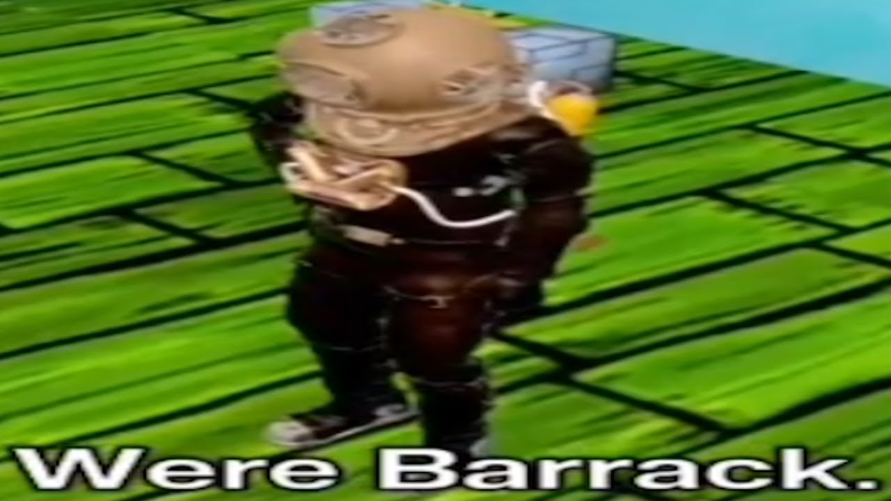 Were Barrack (AI Sponge Rehydrated Clip) - YouTube