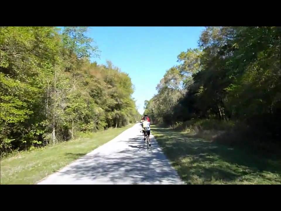 Withlacoochee Trail Bike Ride - YouTube