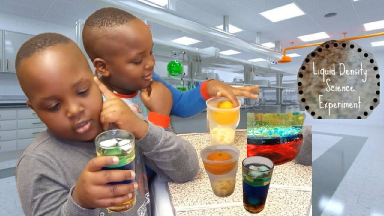 Liquid Density Experiment | Science Experiments for Kids| Educational ...