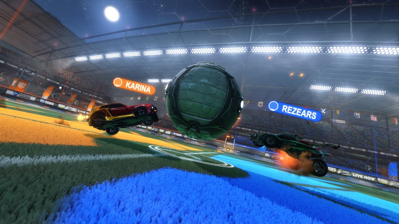 Karina vs Rezears (Female Pro vs RLCS Pro) - YouTube