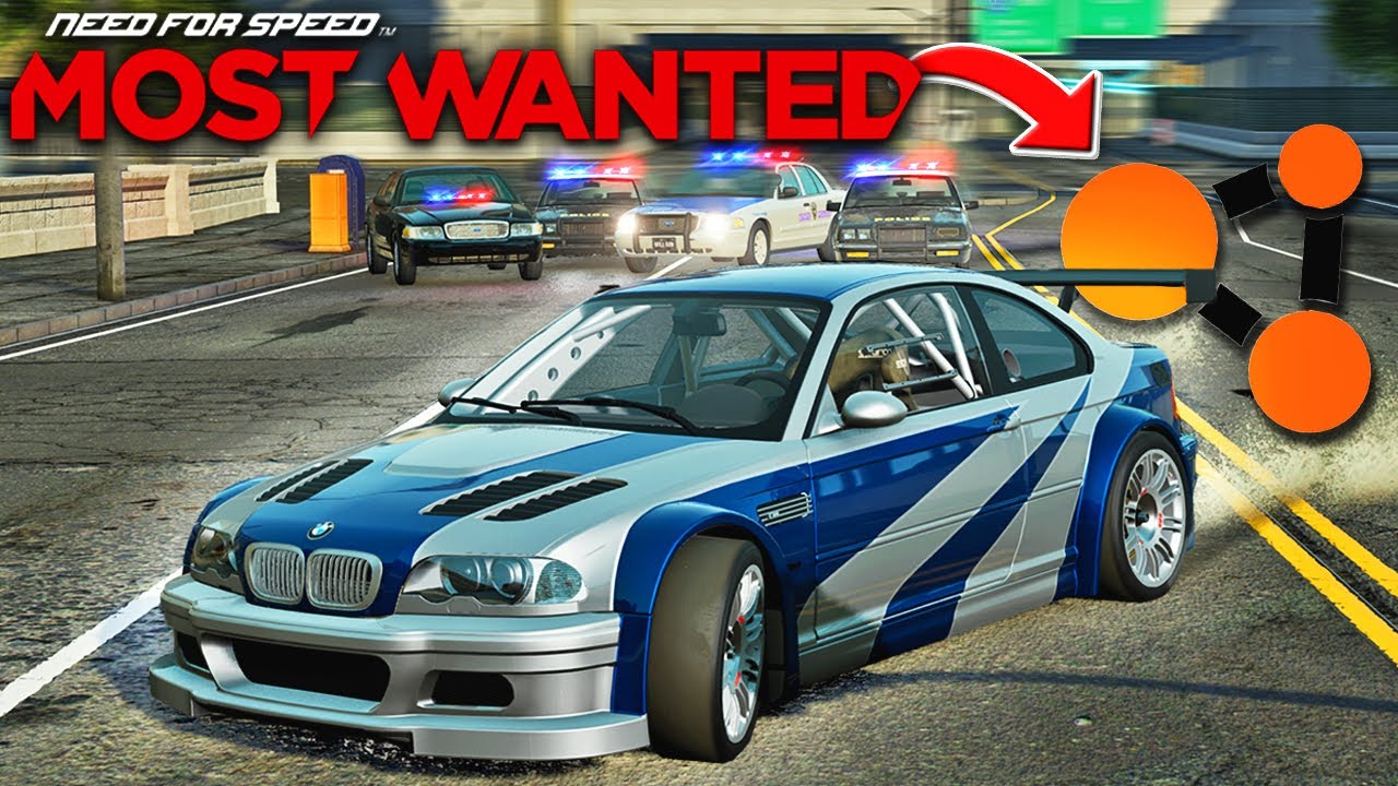 I Recreated NFS Most Wanted in BeamNG Drive - YouTube