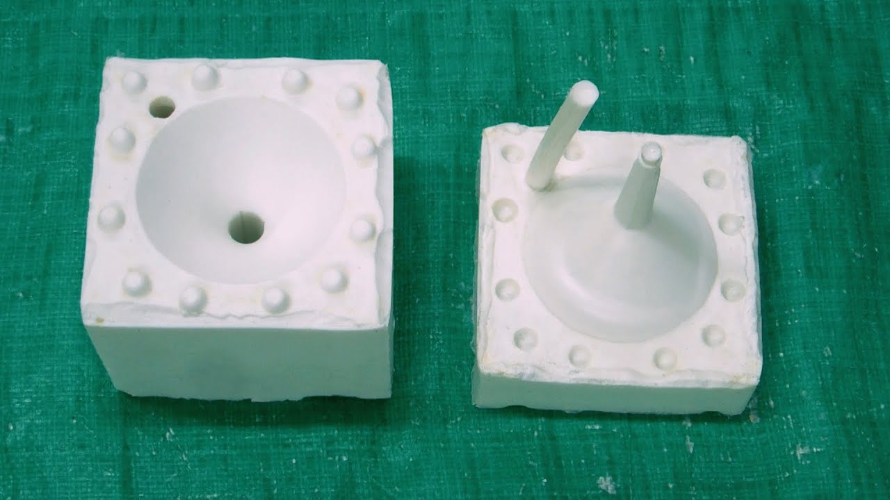 Casting A Silicone Funnel - YouTube