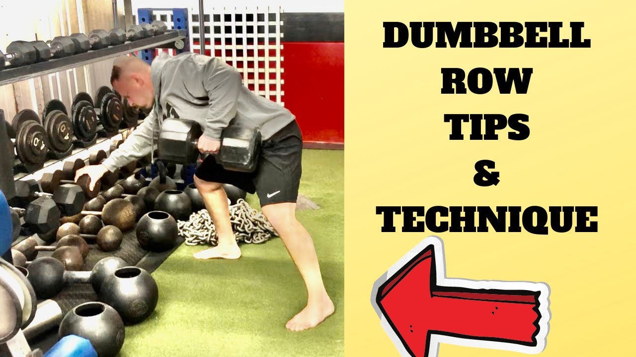 Dumbbell Rows | Thick Grip Dumbbells + Technique Tips 💪🏆 - YouTube