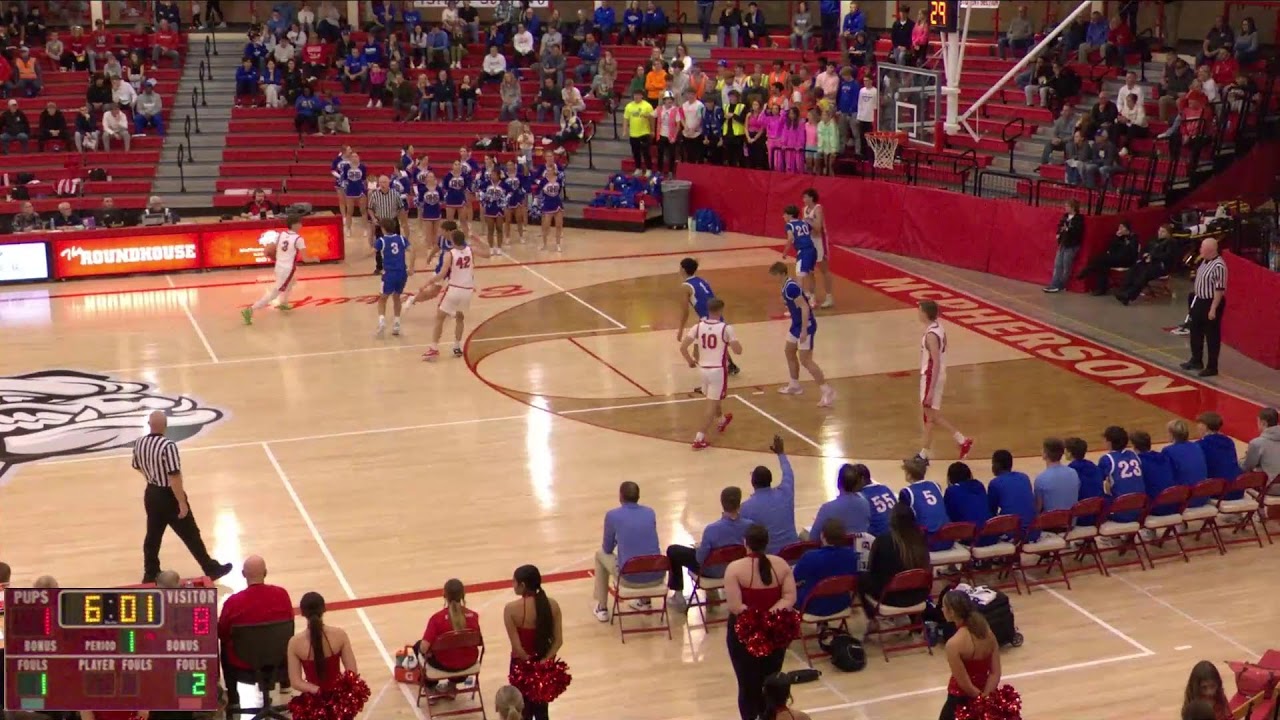 McPherson High School vs Andover High School Womens Varsity Basketball ...