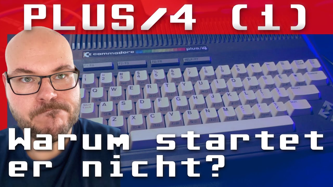 Retro | Commodore Plus/4 startet nicht, nur blinkender Cursor ...