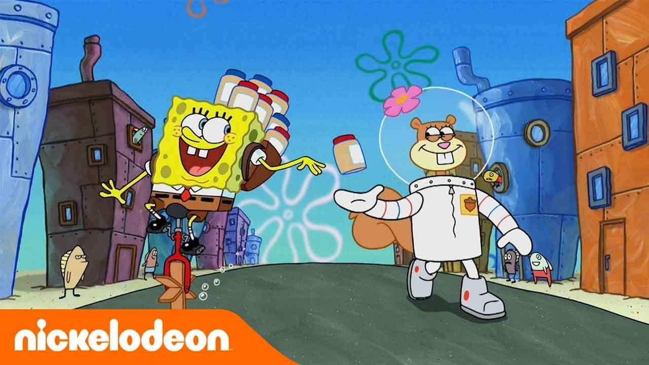 SpongeBob | Nickelodeon Arabia | سبونج بوب | زبدة الجوز - YouTube