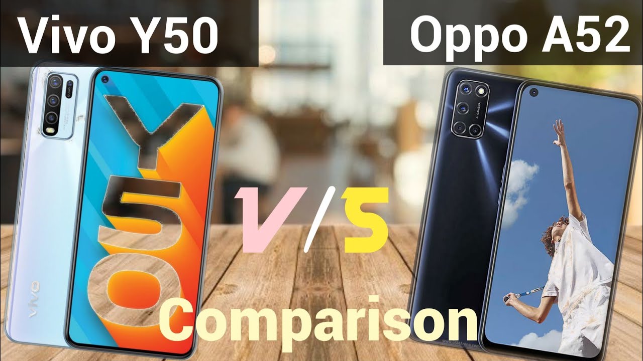 Oppo A52 Vs Vivo Y50 Comparison || Specifications,Price,Features ...
