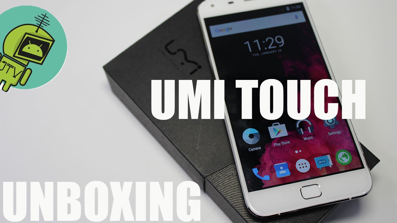 UMI TOUCH UNBOXING / GAMA MEDIA - YouTube