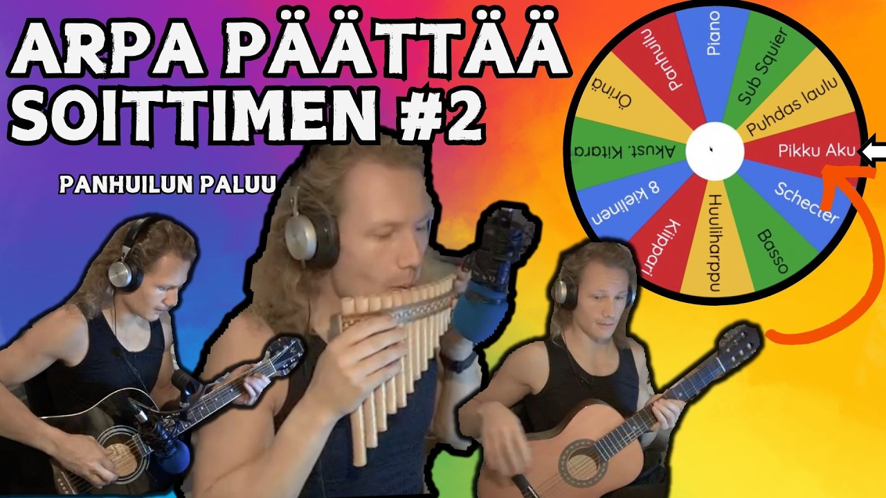 Soittimet arvalla 2 - Great success! - YouTube