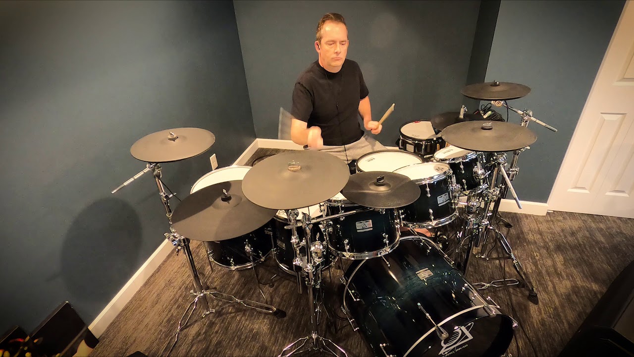 Eric F Drums Cover- Band of Horses "Laredo". Muzzio MX Drums and Pearl ...
