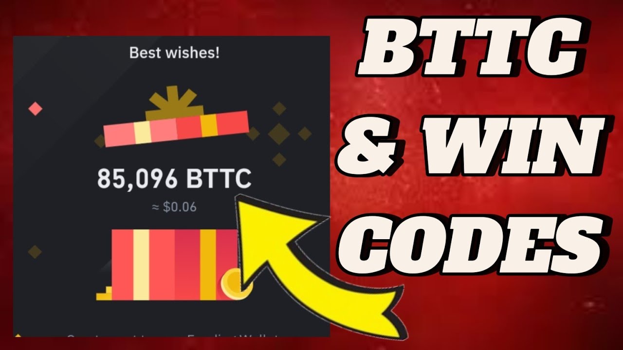 FREE BTTC & WIN RED PACKET CODES IN BINANCE TODAY - YouTube