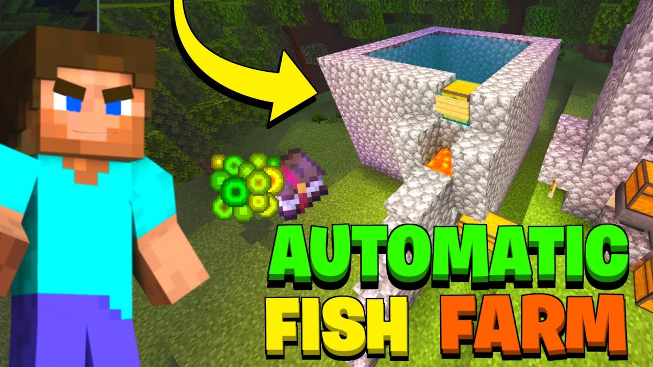 #6 I Made an Automatic Fish Farm in Minecraft Survival | Hindi Gameplay ...