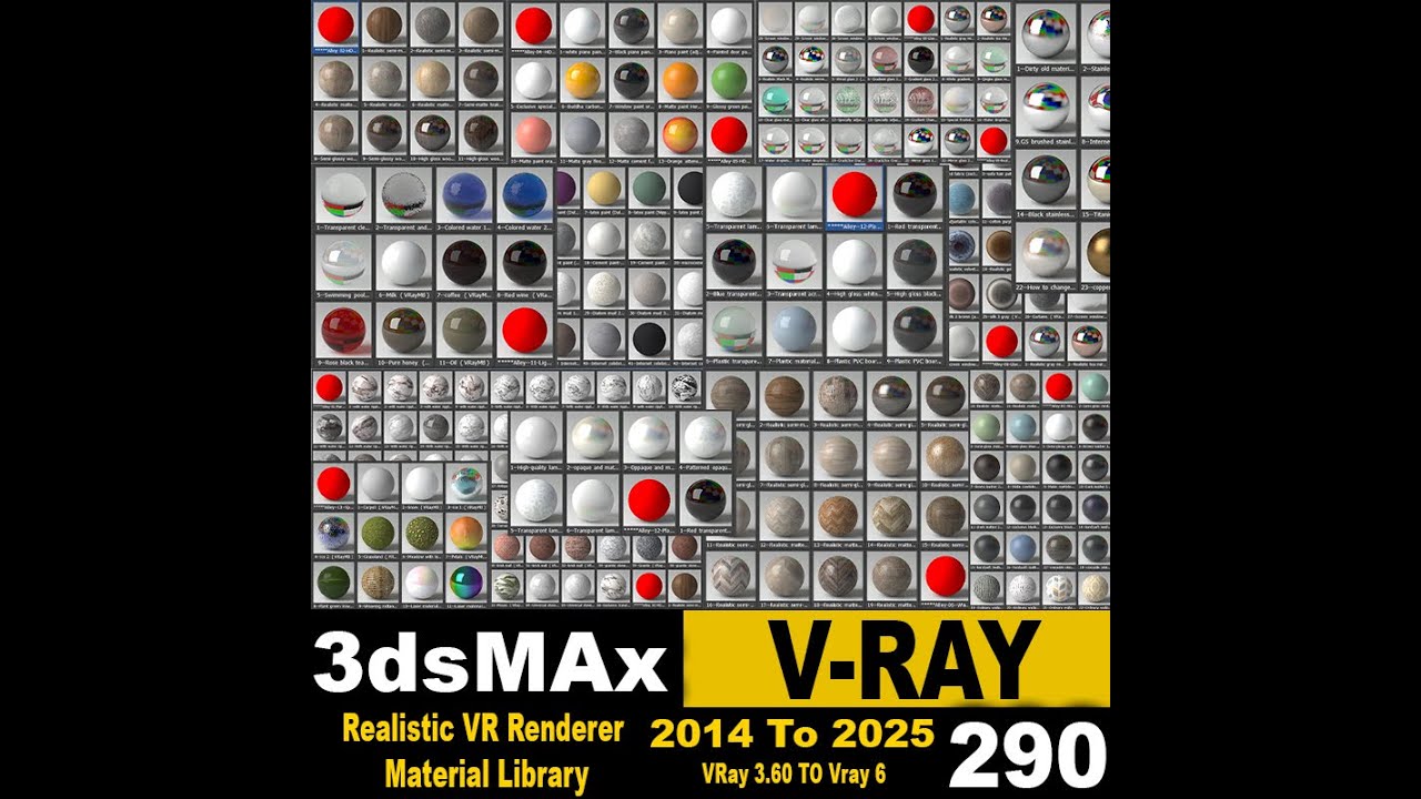 Realistic VR Material Library 2014-2025 Installation - YouTube