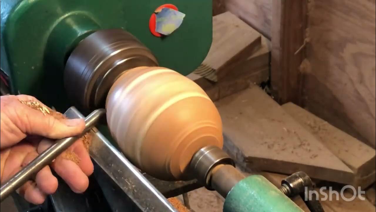Woodturning a “Celtic Knot” in a Finial Box. - YouTube