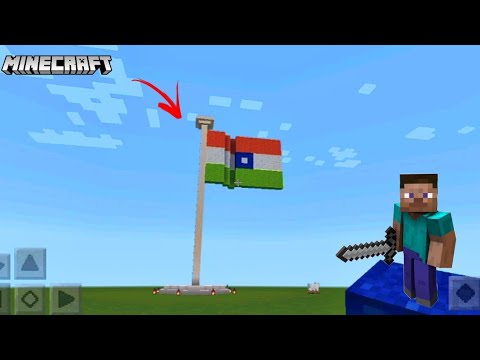 How to Make a Indian Flag in Minecraft?? Indian Flag in Minecraft || # ...