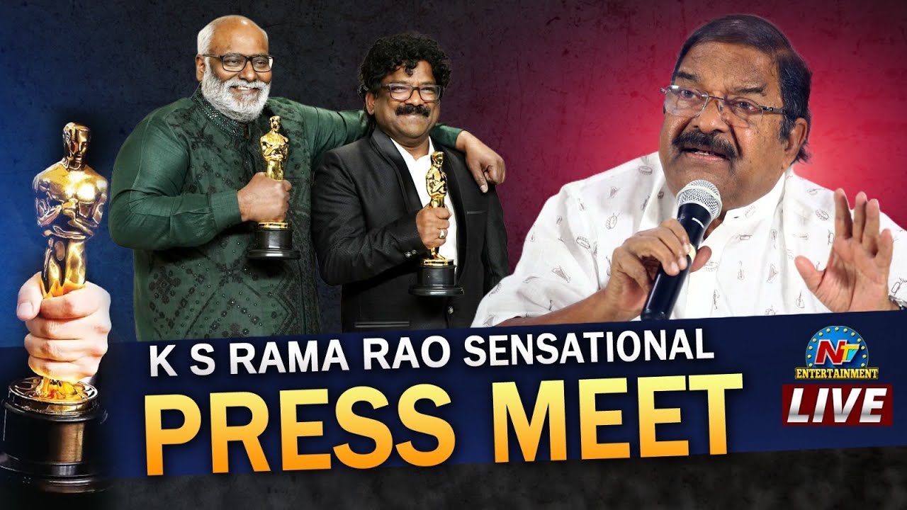K S RAMA RAO Sensational Press Meet LIVE | Ntv ENT - YouTube