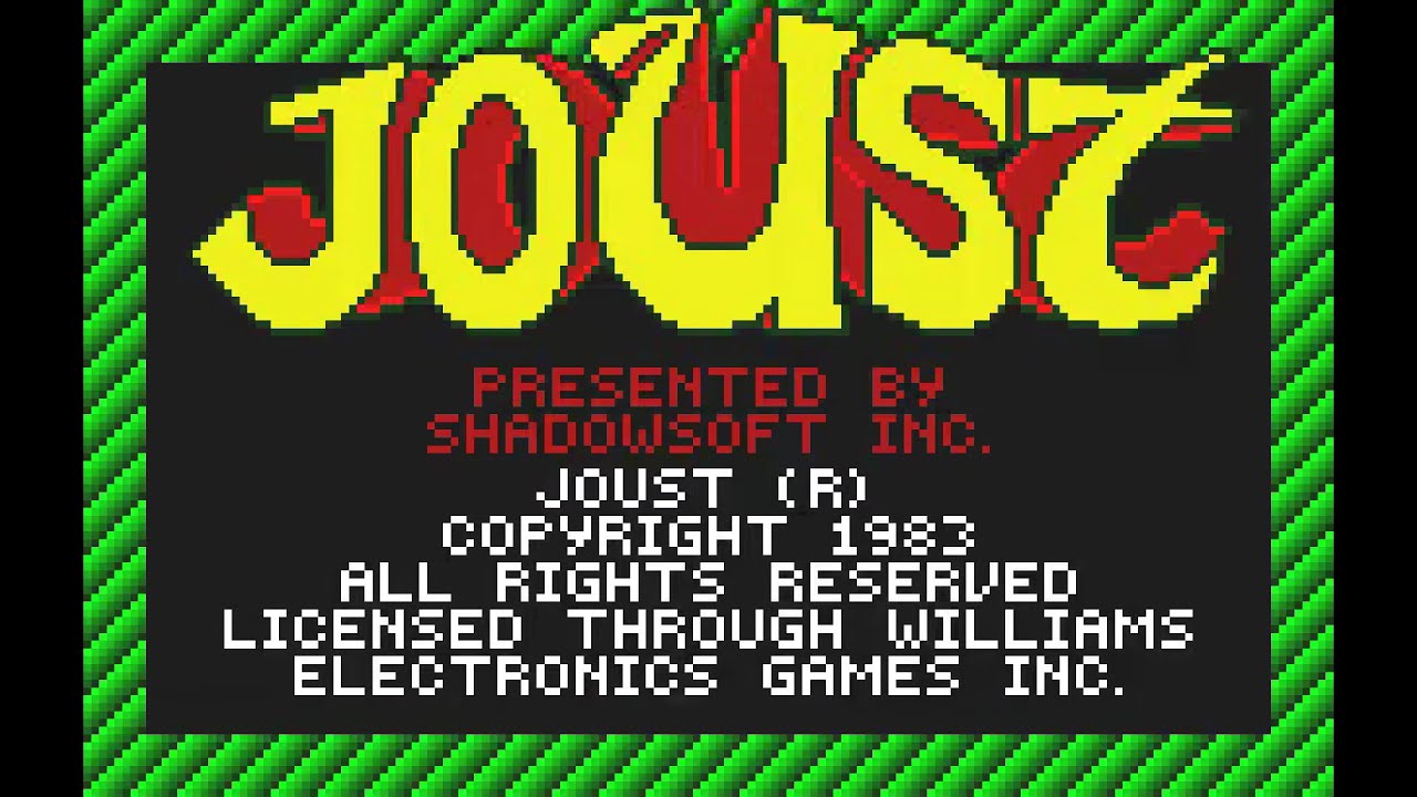 Atari Lynx Longplay [049] Joust - YouTube