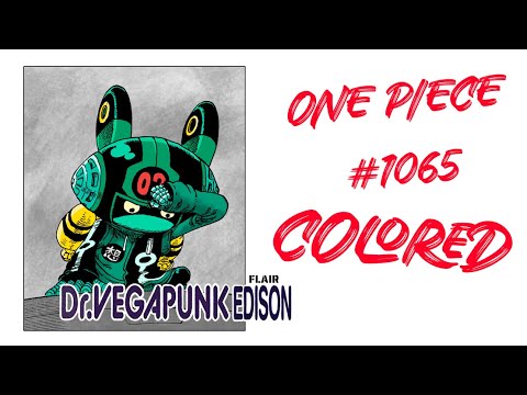 One Piece #1065 colored: Dr. Vegapunk Edison - YouTube