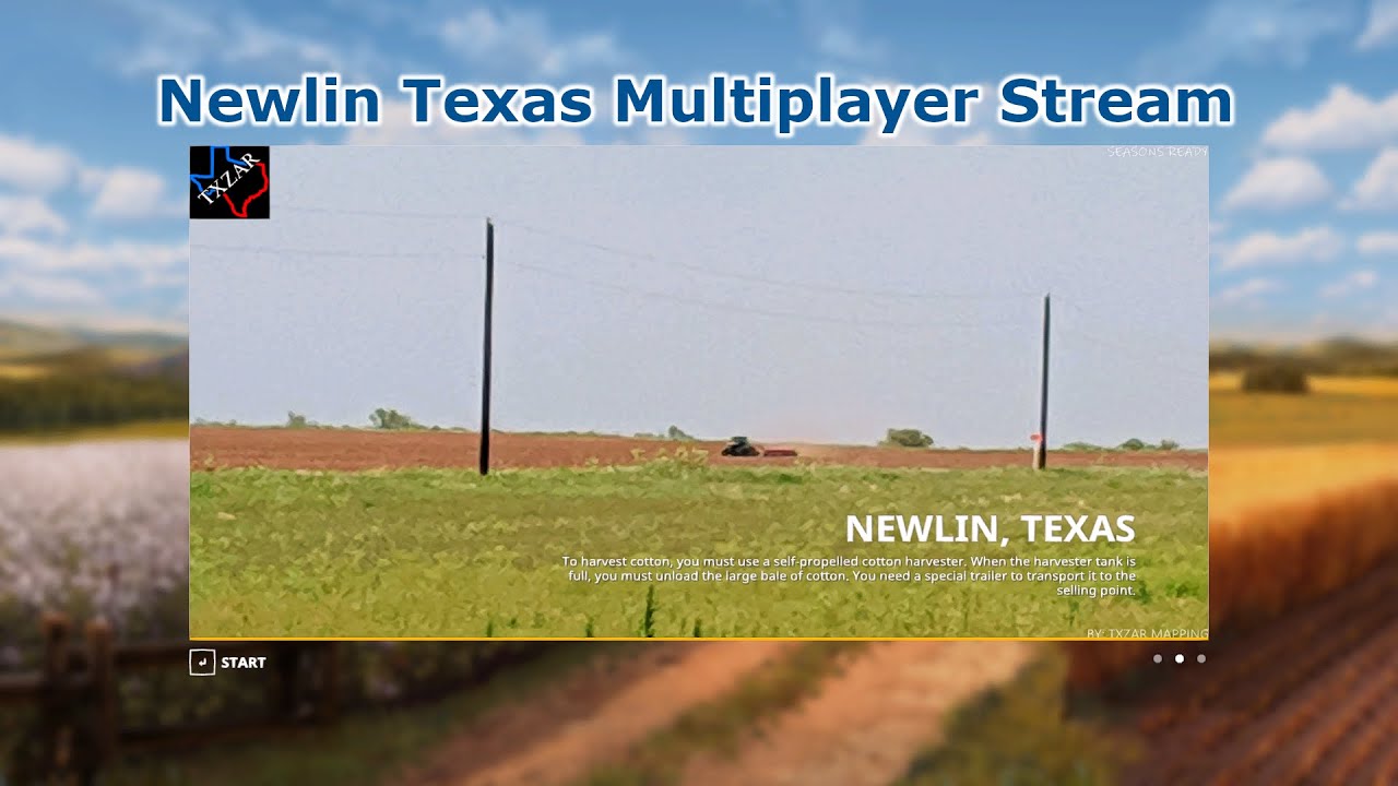 🚜FS19|MP|Newlin, Texas: Episode 2 - YouTube