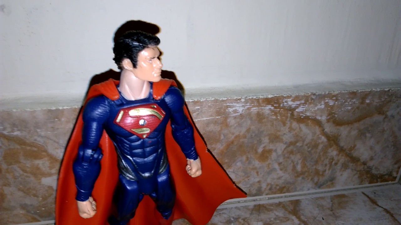 Stop motion video (hero's) superman learns to fast flight - YouTube