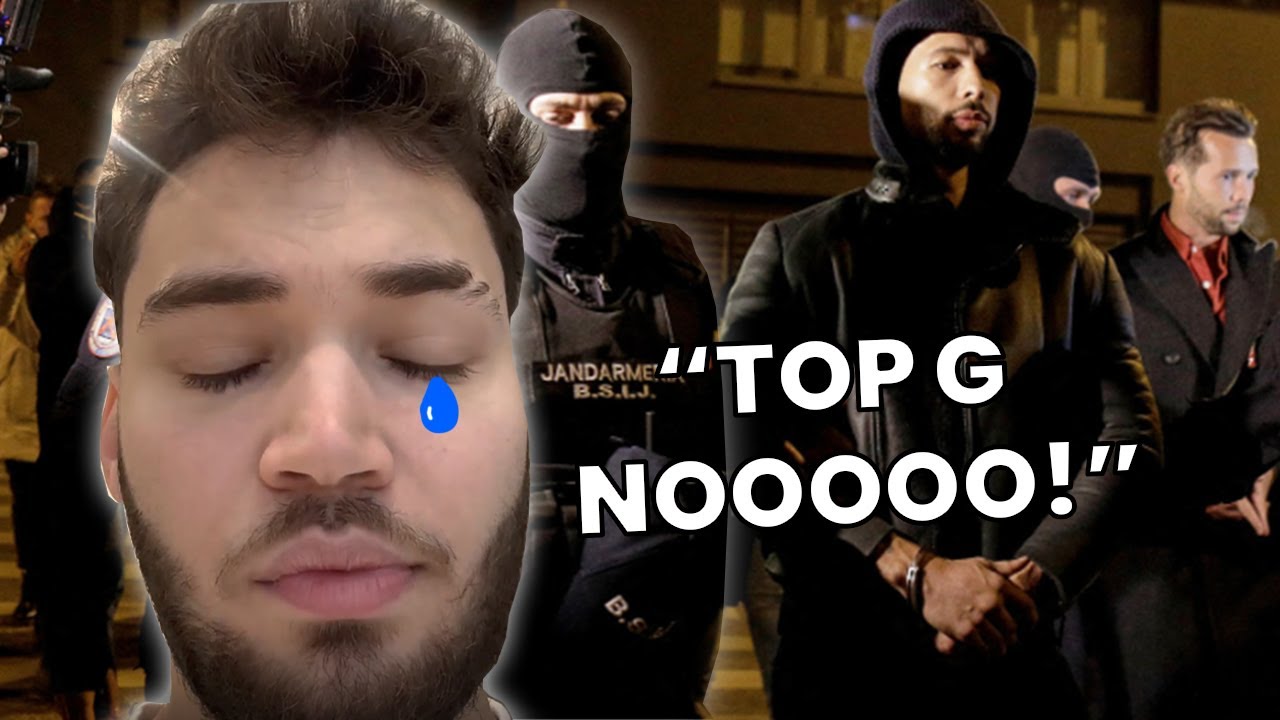 ADIN ROSS REACTS TO TATES ARREST - YouTube