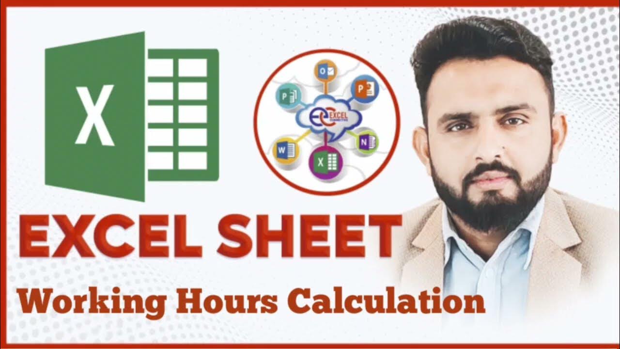 How to Calculate Hours Worked in Excel - YouTube