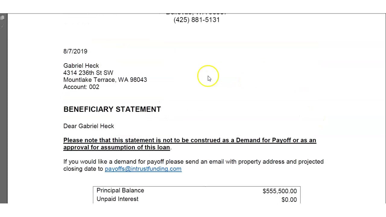 Intrust Funding Beneficiary Statement Video - YouTube