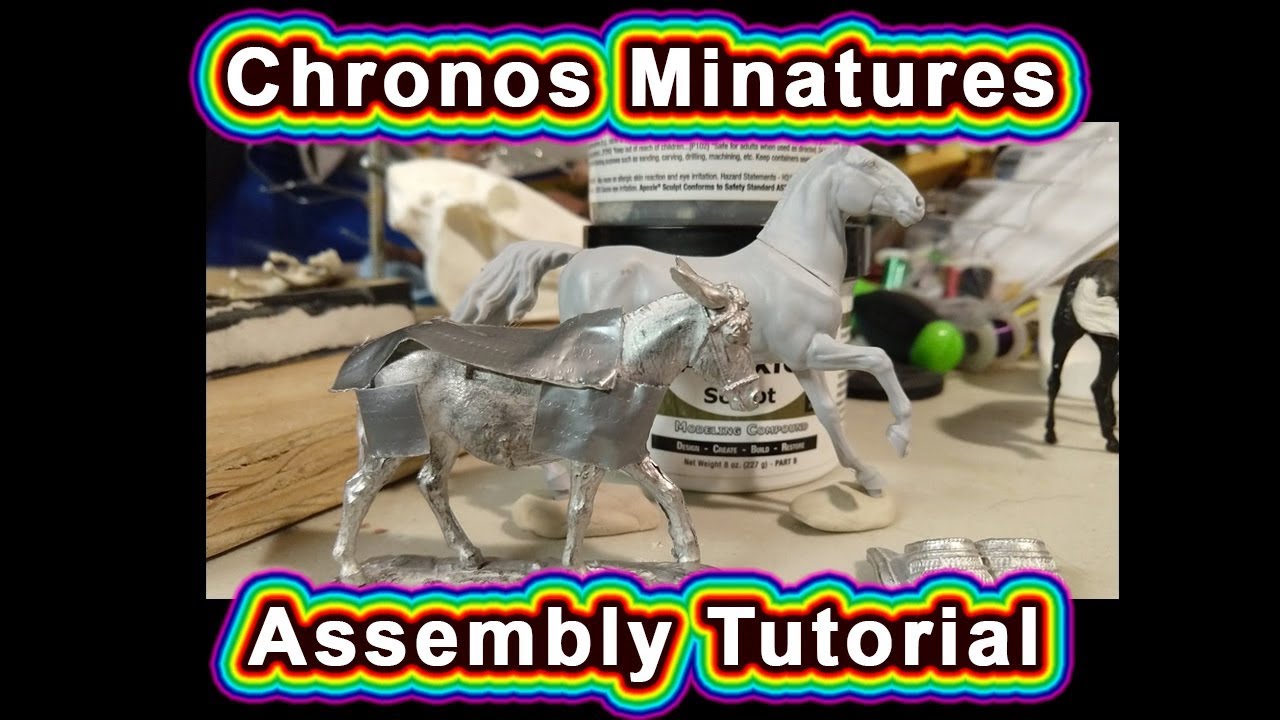 How To Assemble Chronos Miniatures Model Horse Resin Kits - Tutorial ...