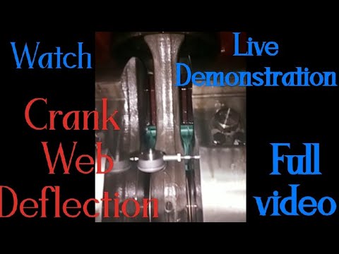 Crank Web Deflection. Live Demonstration Full Video - YouTube