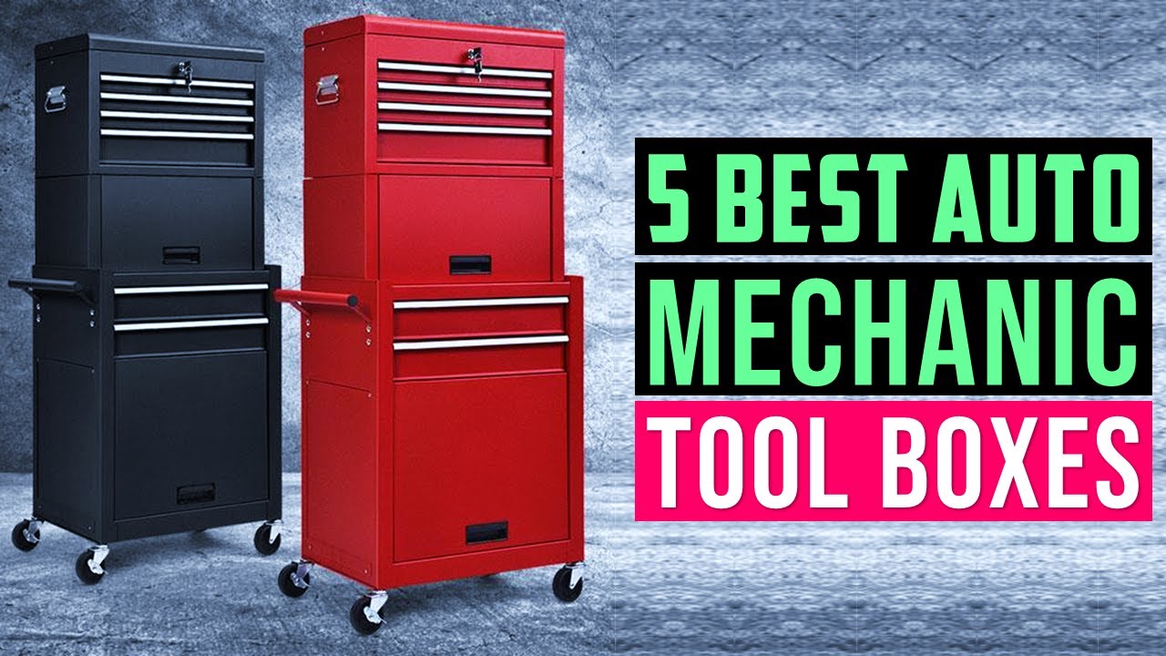 Top 5 Best Auto Mechanic Tool Boxes | Best Toolbox 2025 - YouTube