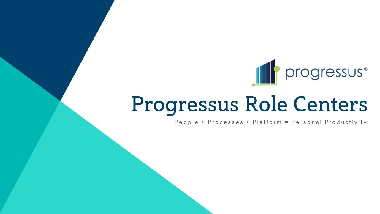Progressus - Role Centers - YouTube