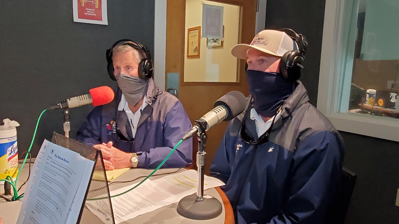 Sam Adukiewicz and Eric Mauldin, St. Augustine Municipal Marina, on The Break Room, March 23 ...