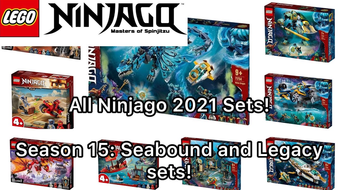 Ninjago 2021 LEGO Sets! Season 15: Seabound and Legacy Sets! - YouTube